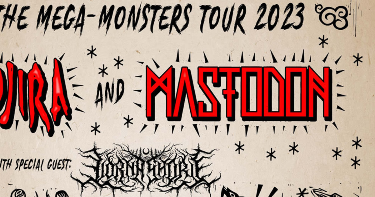 The Mega-Monsters Tour: Gojira and Mastodon in Bonner Springs at