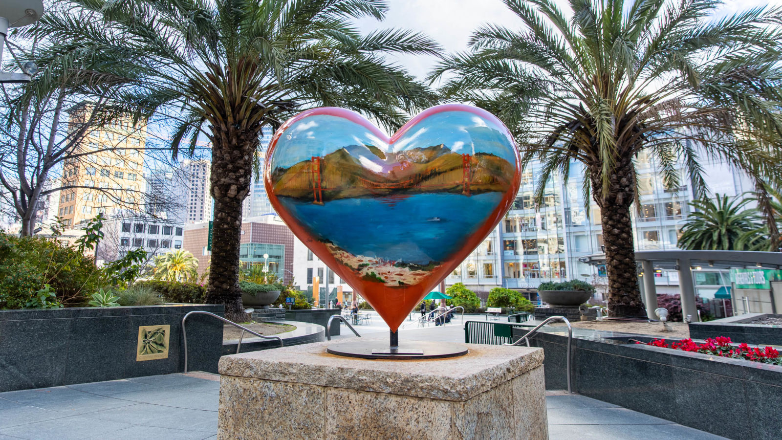 SF’s New 2023 Heart Sculptures On View at the Ferry Building in San