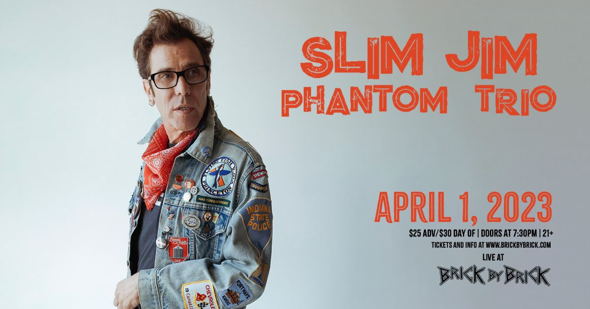 Slim Jim Phantom Trio (of The Stray Cats) with Special Guests in