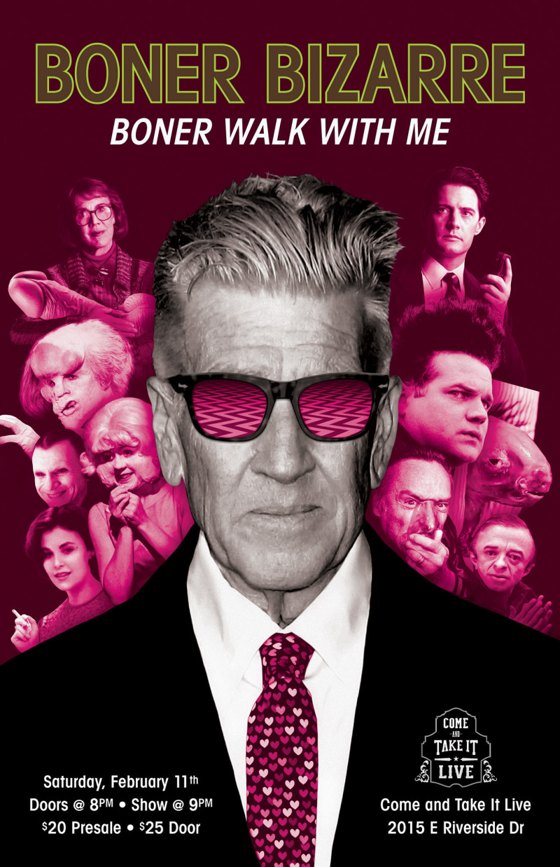 BONER BIZARRE: BONER WALK WITH ME (A TRIBUTE TO DAVID LYNCH) in