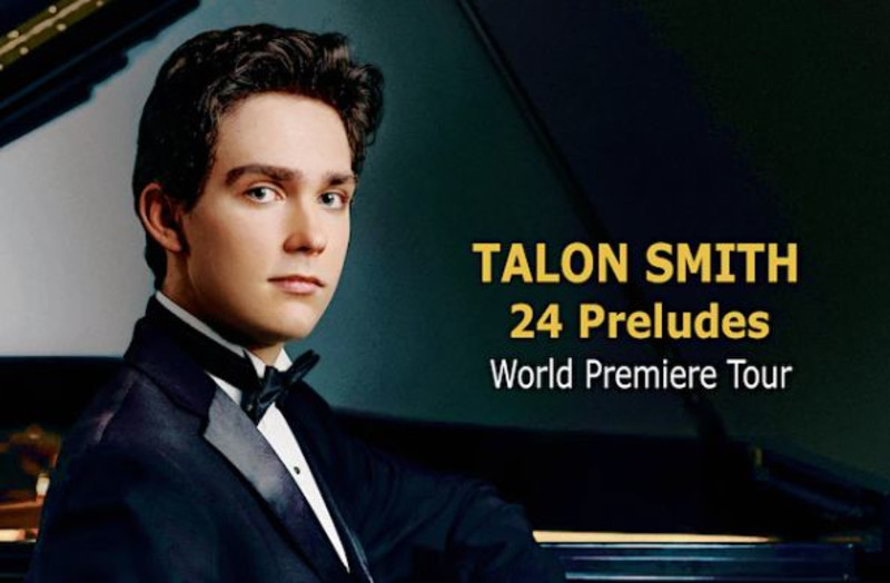 Talon Smith 24 Preludes World Premiere Tour in San Jose at St.