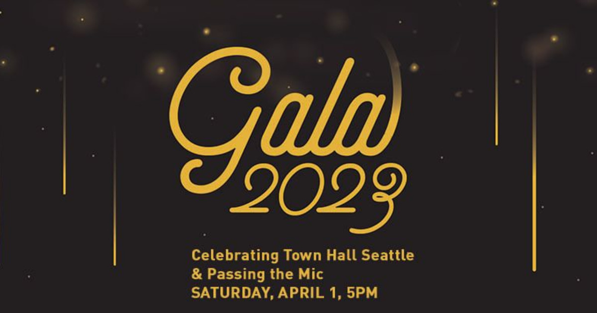Town Hall Gala 2023 in Seattle at Town Hall Seattle
