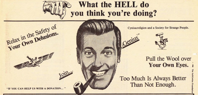 JR 'Bob' Dobbs and the Church of the Subgenius in San Francisco at