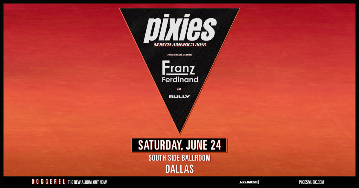 PIXIES: North America '23 Plus Special Guests Franz Ferdinand