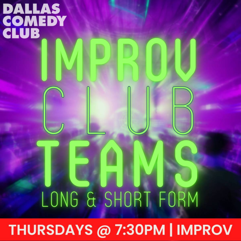 CLUB IMPROV TEAMS: Laundry Night & Beefy in Dallas at Dallas