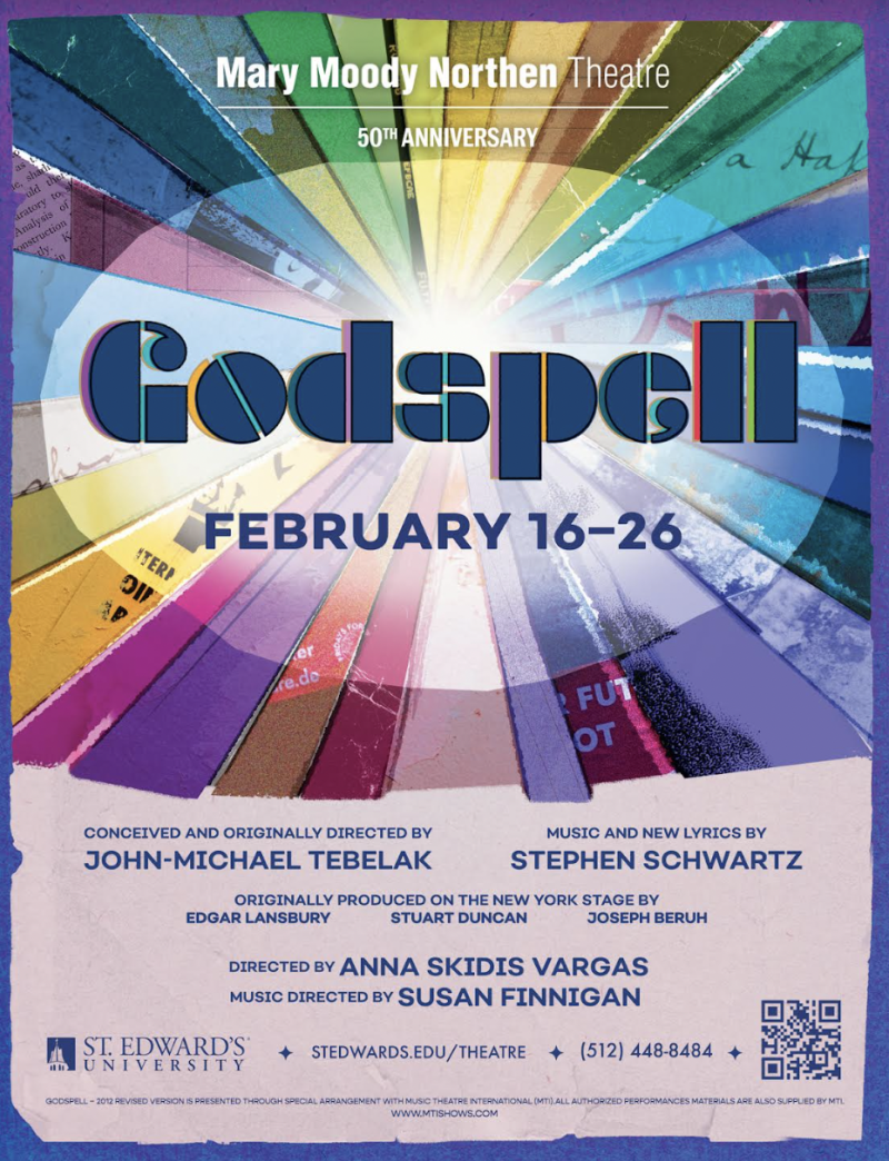 Godspell in Austin at Mary Moody Northen Theatre at St. Edward's