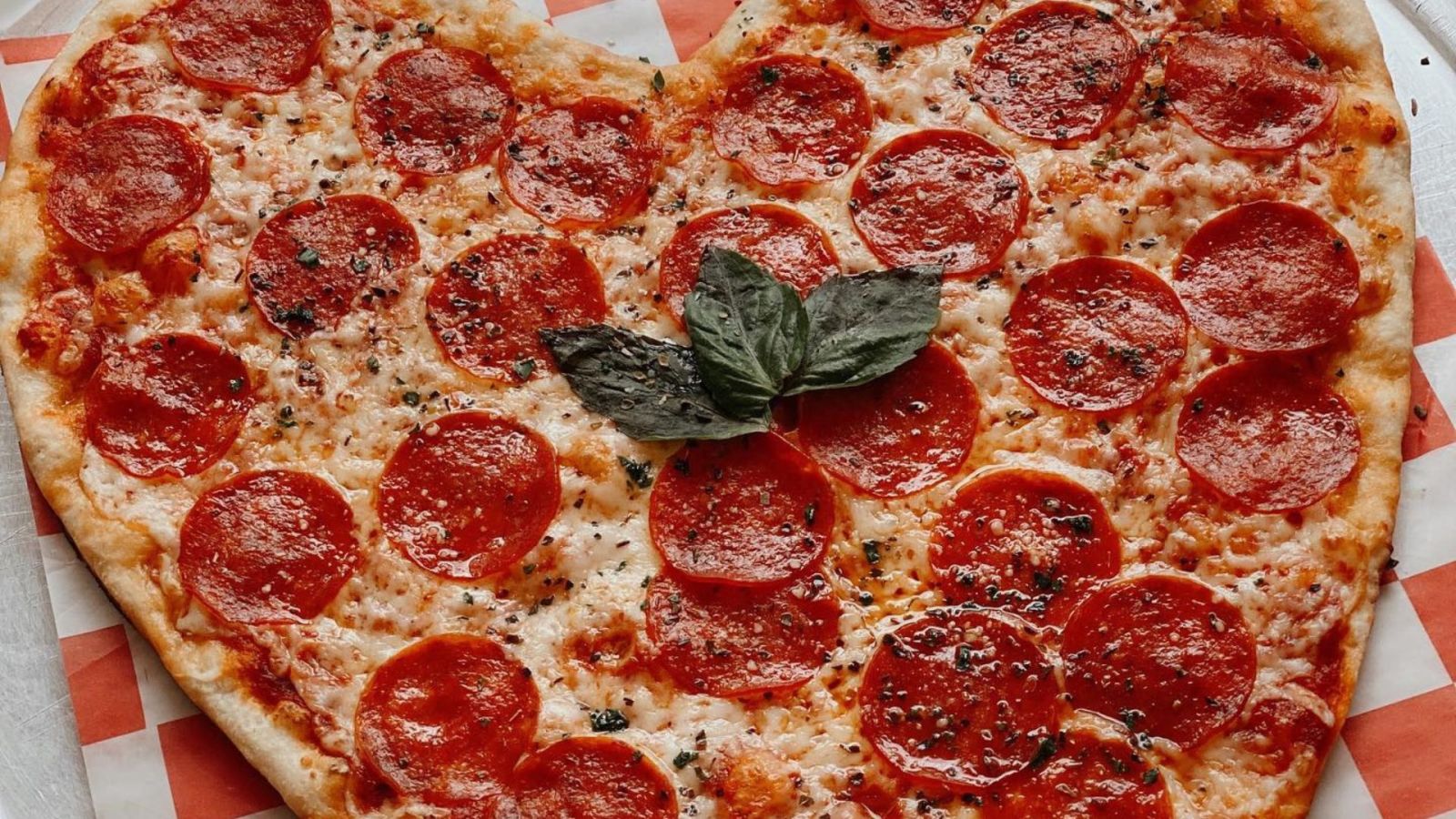 Heart-Shaped Pizzas in DFW