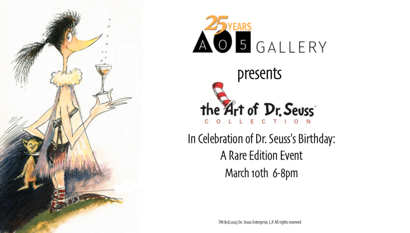 In Celebration of Dr. Seuss's Birthday - A Rare Reveal Event in
