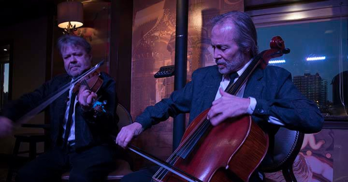 The Mengel Brothers Duo in Kansas City at Chaz, in the Raphael