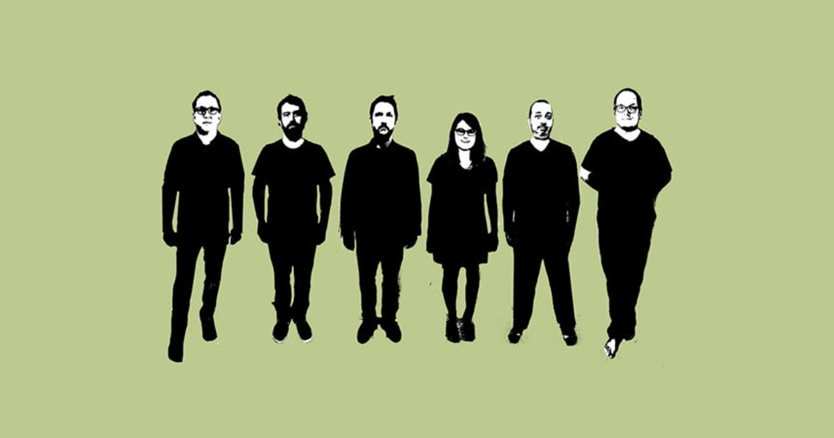 Cursive performing Domestica in Denver at Bluebird Theater