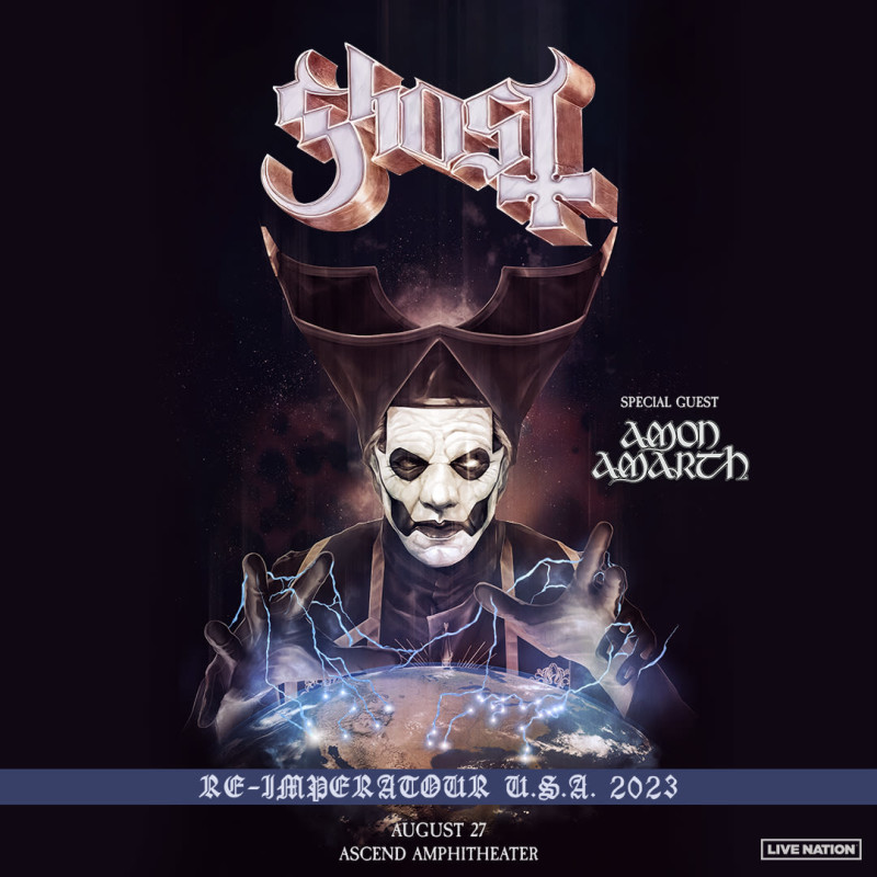 Ghost Re-Imperatour U.S.A. with Amon Amarth in Nashville at