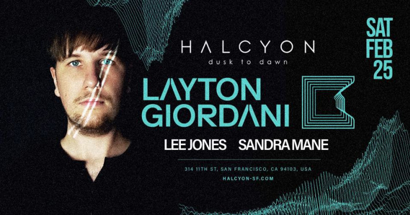 Layton Giordani in San Francisco at HALCYON SF