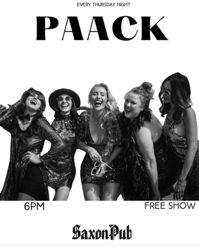 PAACK in Austin at The Saxon Pub