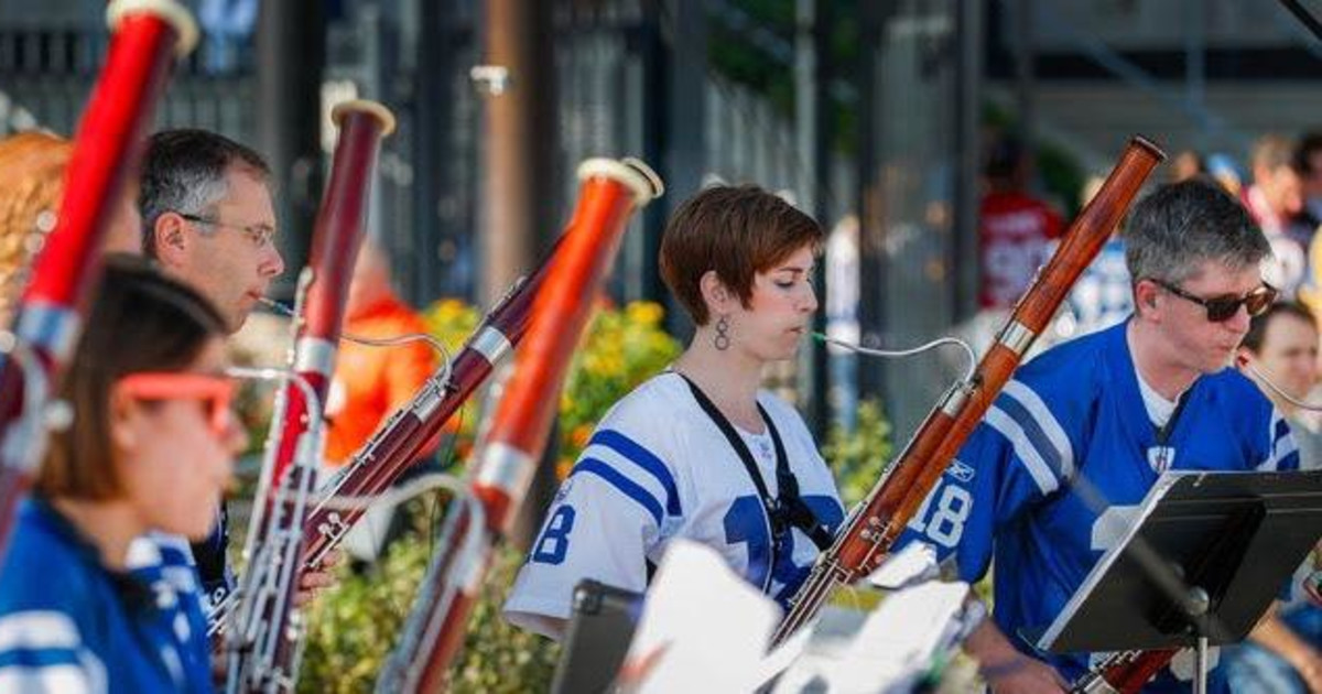 Rock E Bassoon on the Outdoor Stage in Indianapolis, IN at