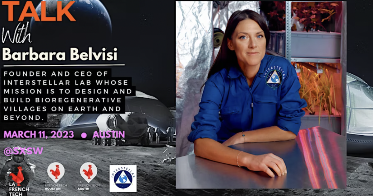 Talk with Barbara Belvisi - CEO, Interstellar Lab in Austin at