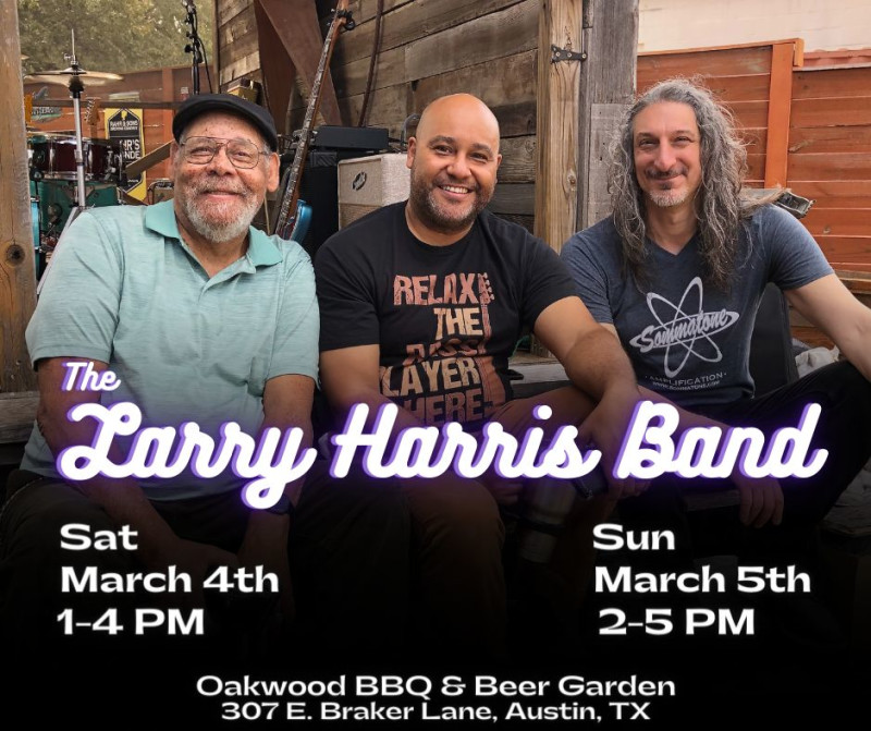 Sunday Crawfish, Blues, Brews, & BBQ with The Larry Harris Band in