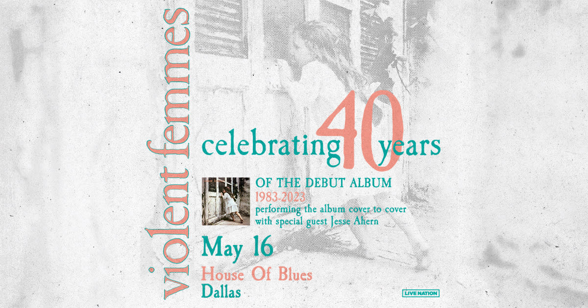 Violent Femmes: Performing The Debut Album From Cover to Cover in