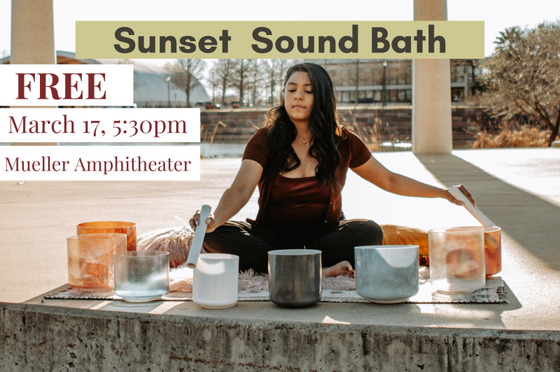 Sunset Sound Bath (FREE) in Austin at Mueller Lake Park