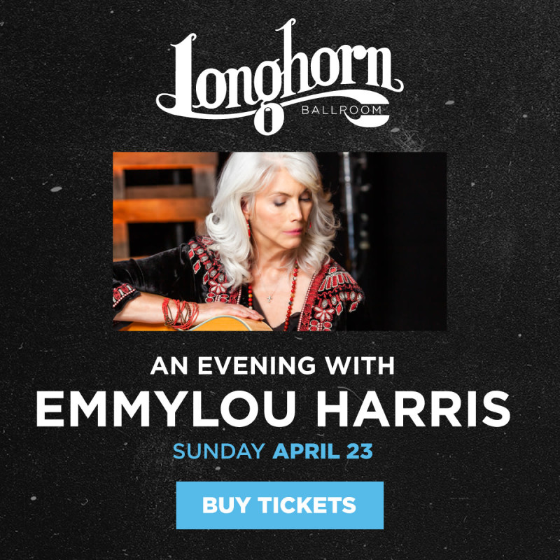 An Evening with Emmylou Harris - Night 2 in Dallas at Longhorn