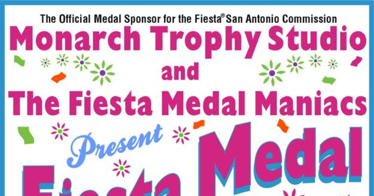 Fiesta Medal Market in San Antonio at Monarch Trophy Studio