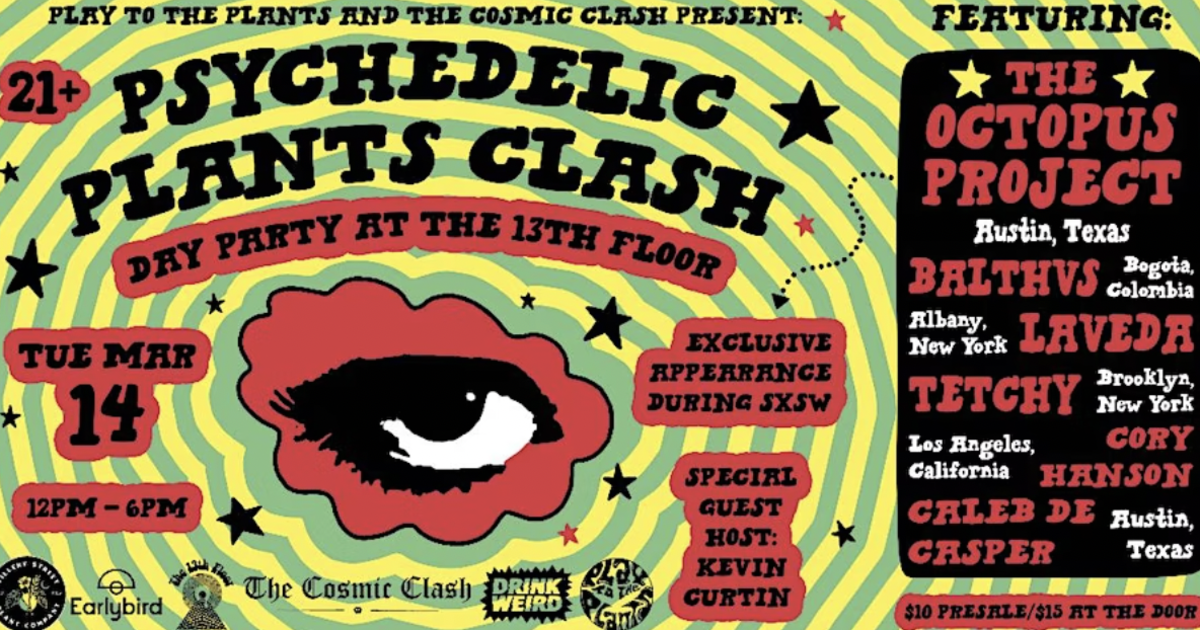A Psychedelic Day Party in Austin at The 13th Floor