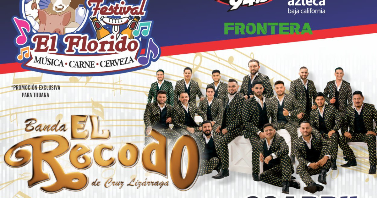 Festival El Florido: Banda El Recodo en Tijuana en Parque Morelos