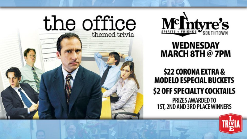The Office Themed Trivia Night in San Antonio at McIntyre's
