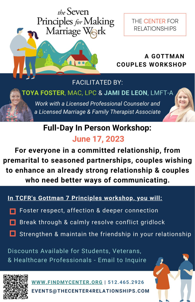 The Seven Principles for Making Relationships Work: Gottman