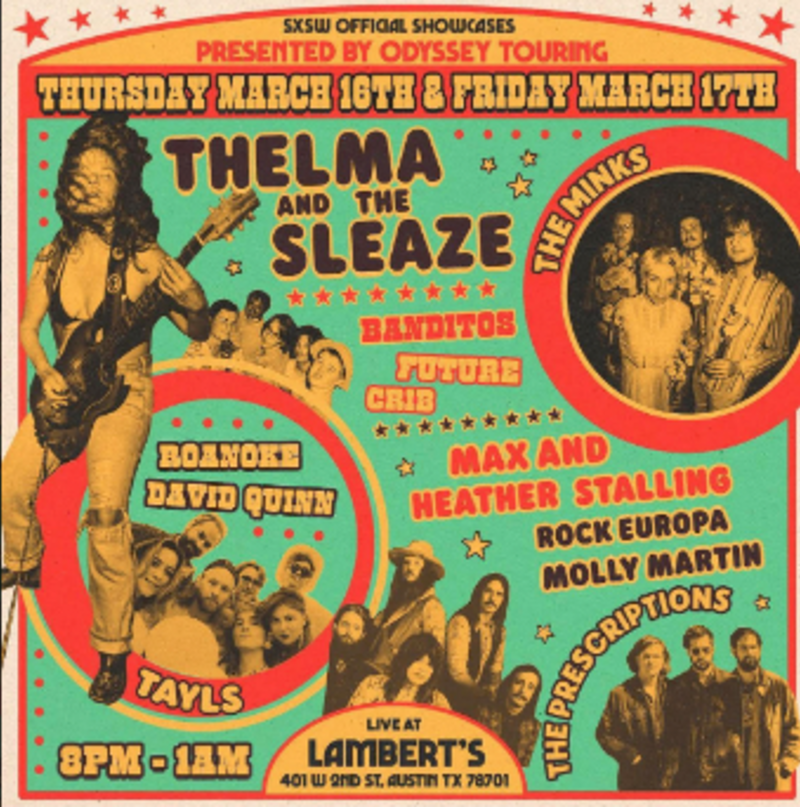 Thelma And The Sleaze Official Brooklyn Vegan Austin Show