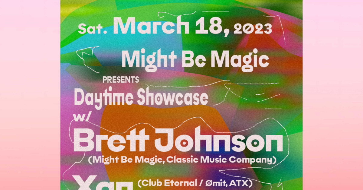 MBM day party feat Brett Johnson, Al V Dam + Collin Bass in Austin at