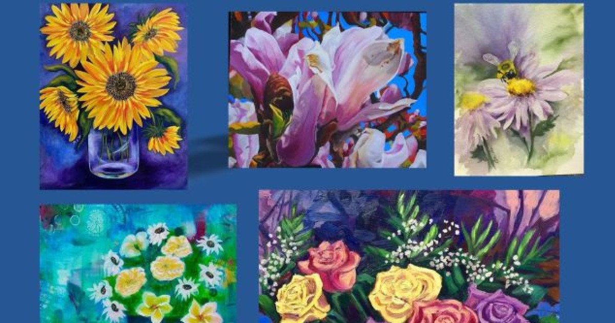 Bloom Art Show 2023 in Victoria at the historic pendray house