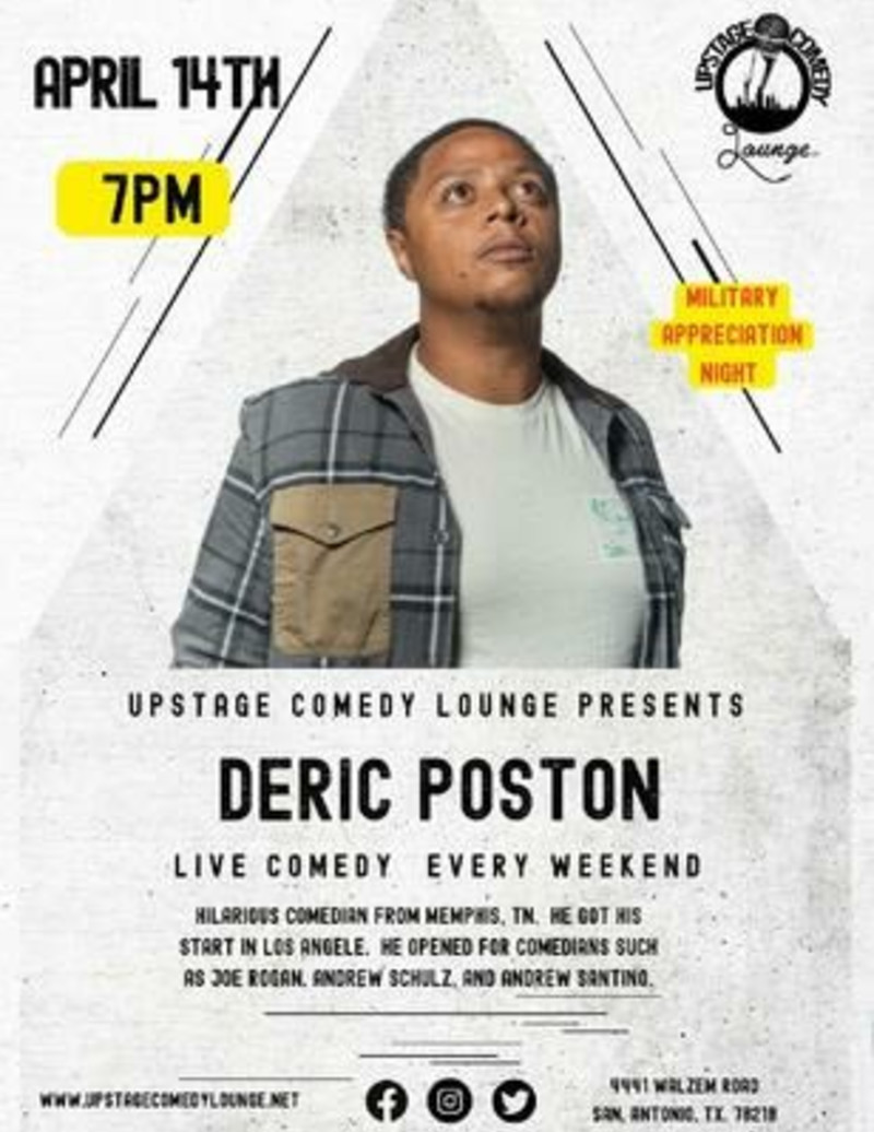 Deric Poston (Military Appreciation Night) in San Antonio at