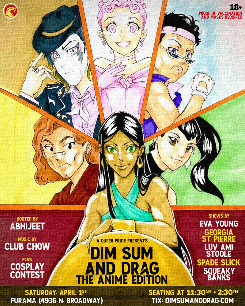 Dim Sum & Drag - The Anime Edition (11:30AM) in Chicago at Furama