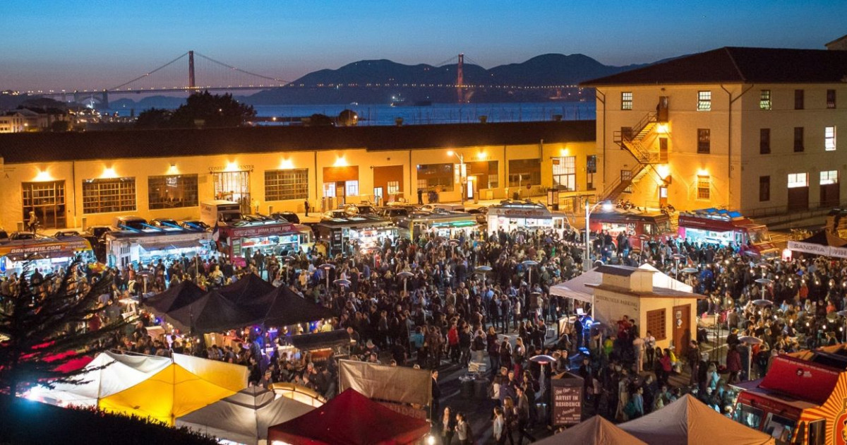 Off the Grid: Food Truck Party in San Francisco at Fort Mason
