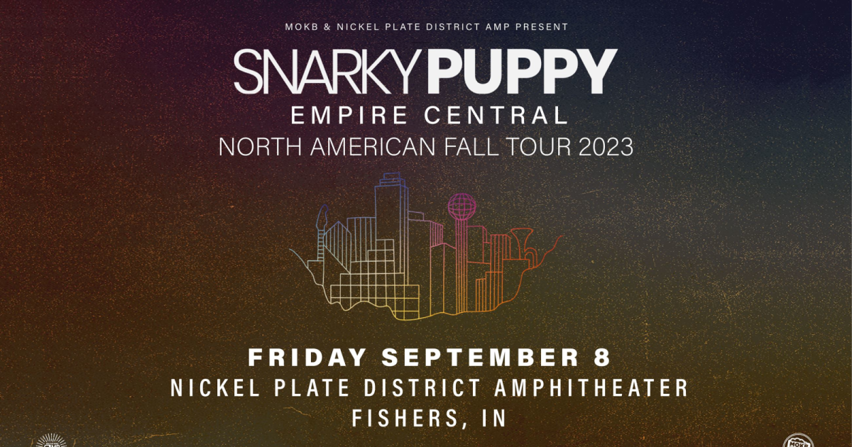 Snarky Puppy in Fishers at Nickel Plate District Amphitheater