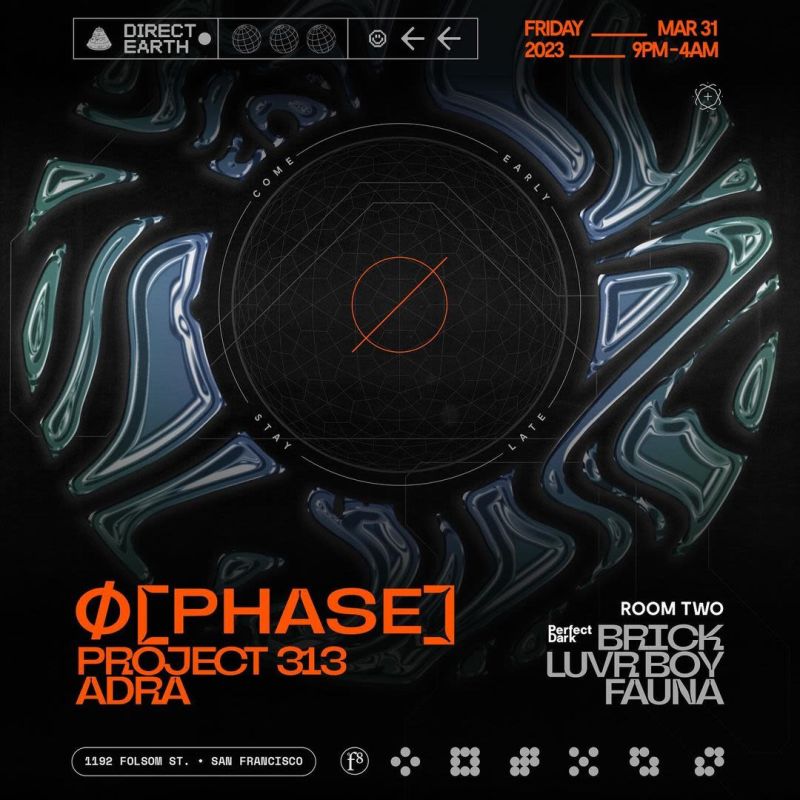 Ø [Phase], Project 313, Adra and Perfect Dark in Folsom at F8sf