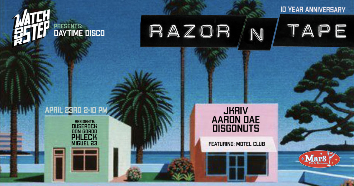 Razor-N-Tape 10 Year Anniversary + Keyatta's SF BirthDaytime