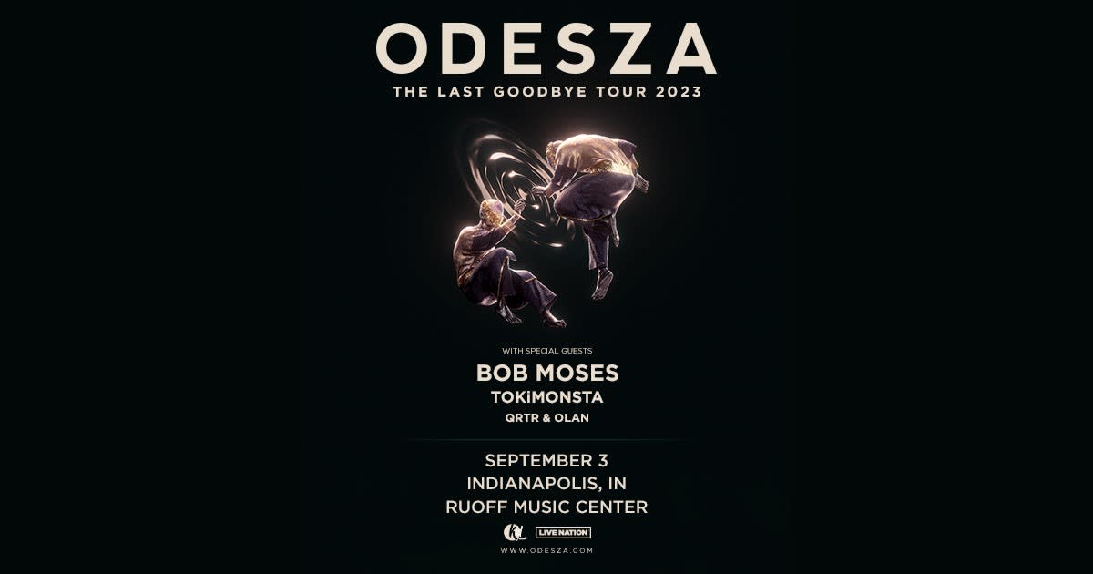 Odesza: The Last Goodbye Tour in Noblesville at Ruoff Music