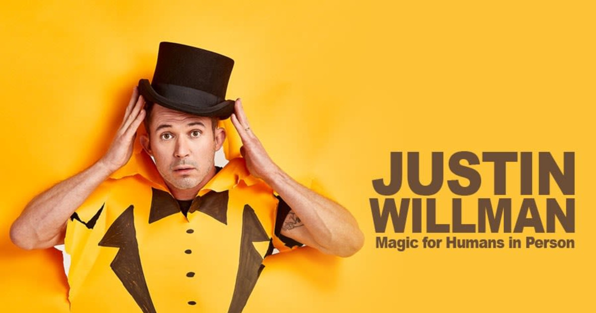 Justin Willman: Magic For Humans In Person in Joliet at Rialto