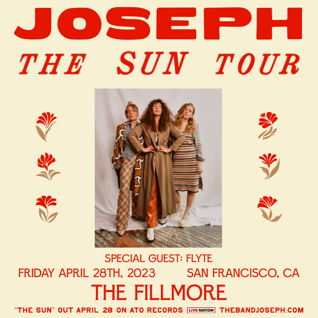 Joseph in San Francisco at The Fillmore