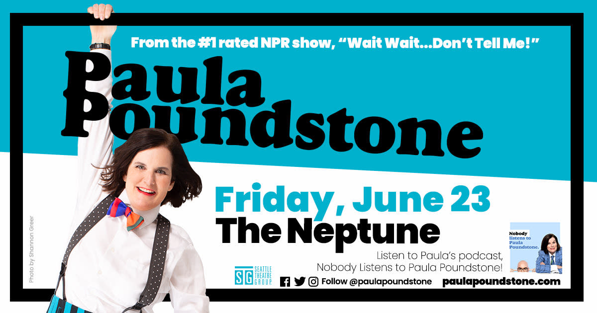 Paula Poundstone in Seattle at Neptune Theatre