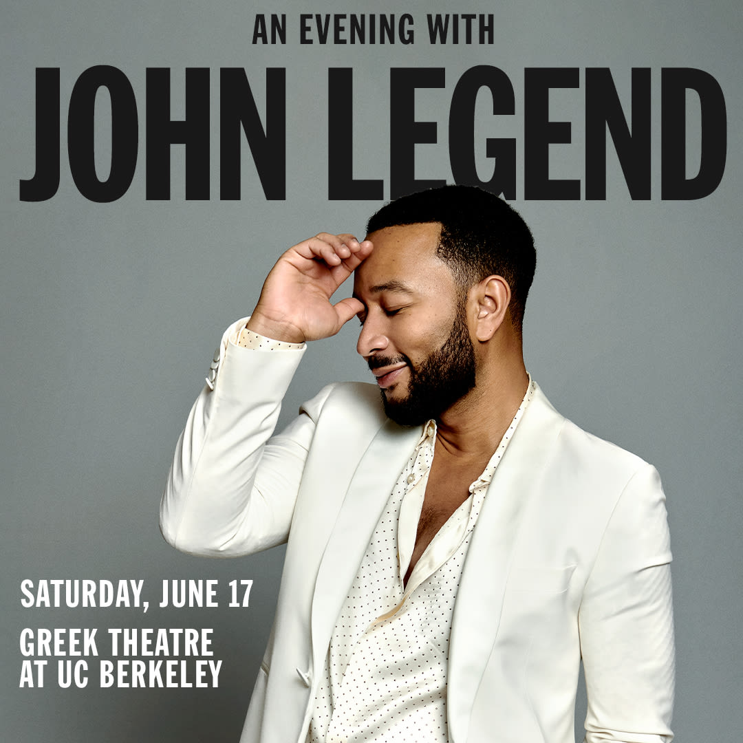 An Evening w/ John Legend in Berkeley at Greek Theatre