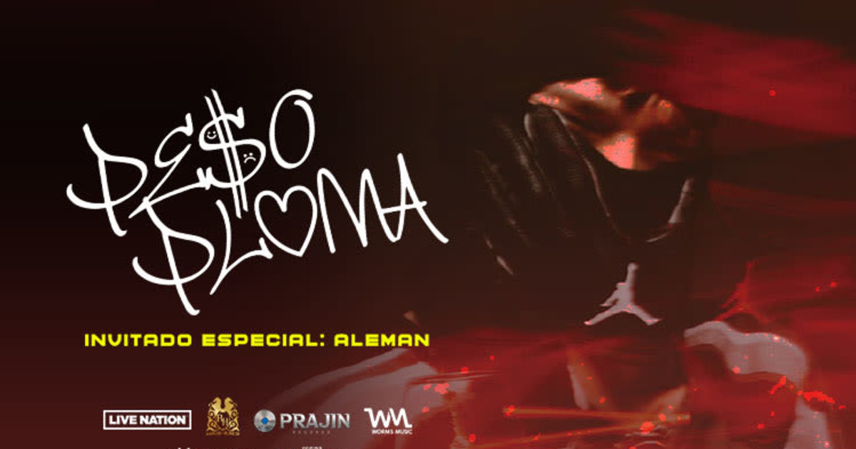 Peso Pluma in Anaheim at Honda Center