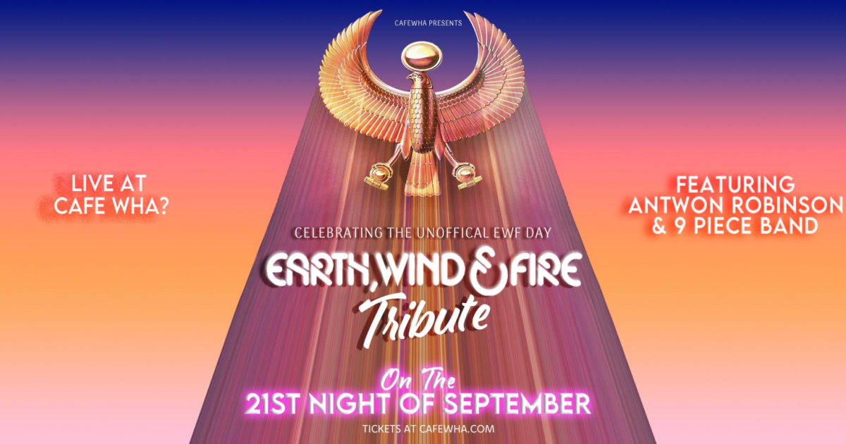 The Music of Earth, Wind, & Fire: 21st NIGHT OF SEPTEMBER in New