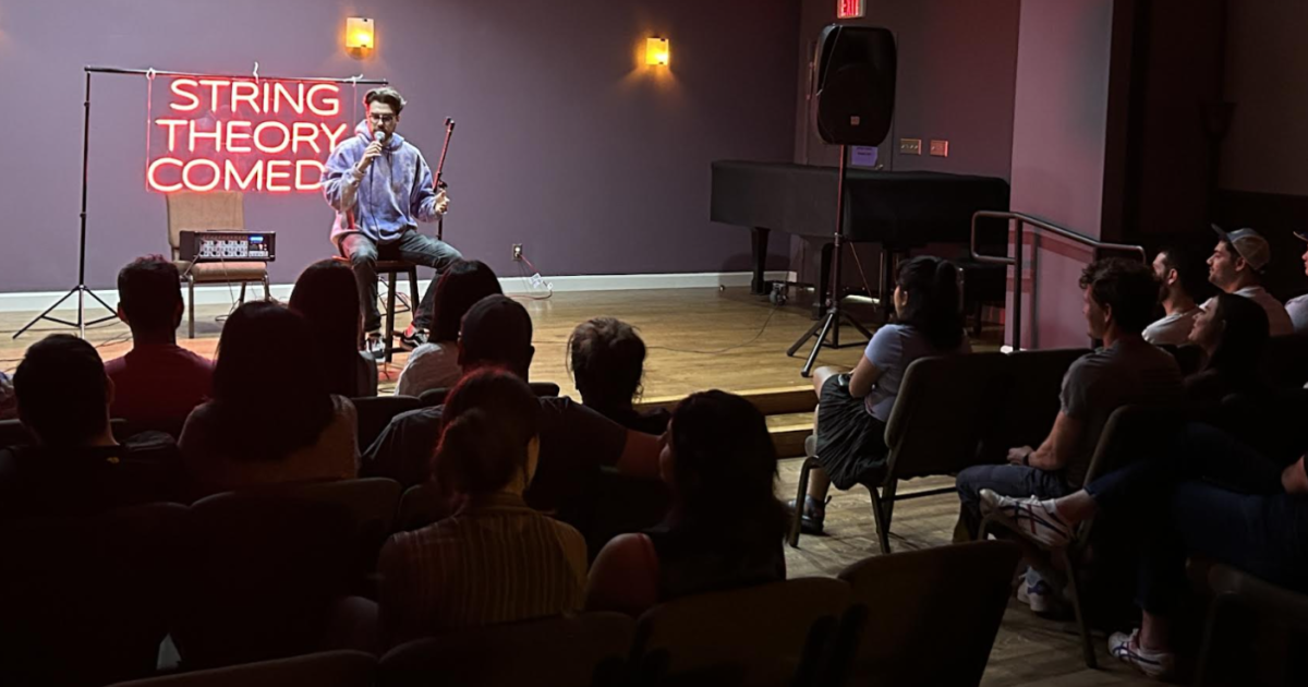 String Theory Comedy in Austint at Blackerby Violin Shop