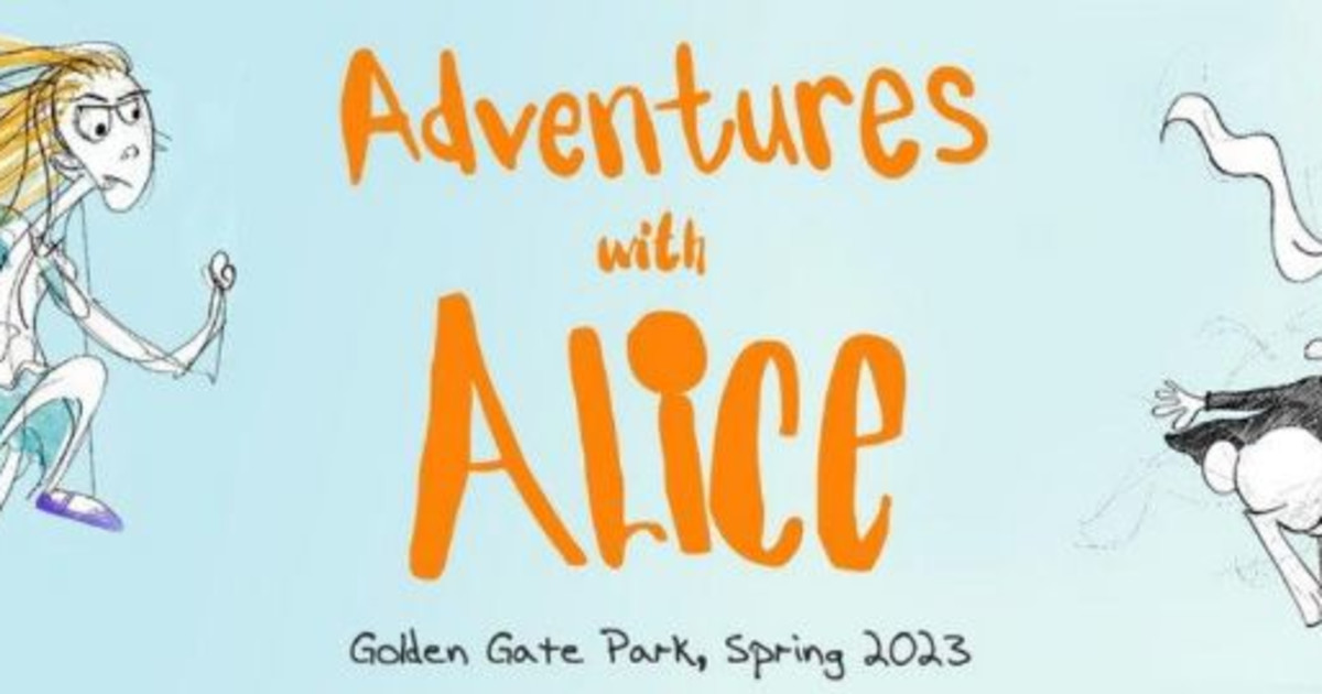 Adventures with Alice in San Francisco at Golden Gate Park