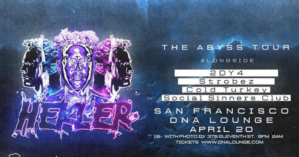 Hekler: The ABYSS Tour 2023 in San Francisco at DNA Lounge