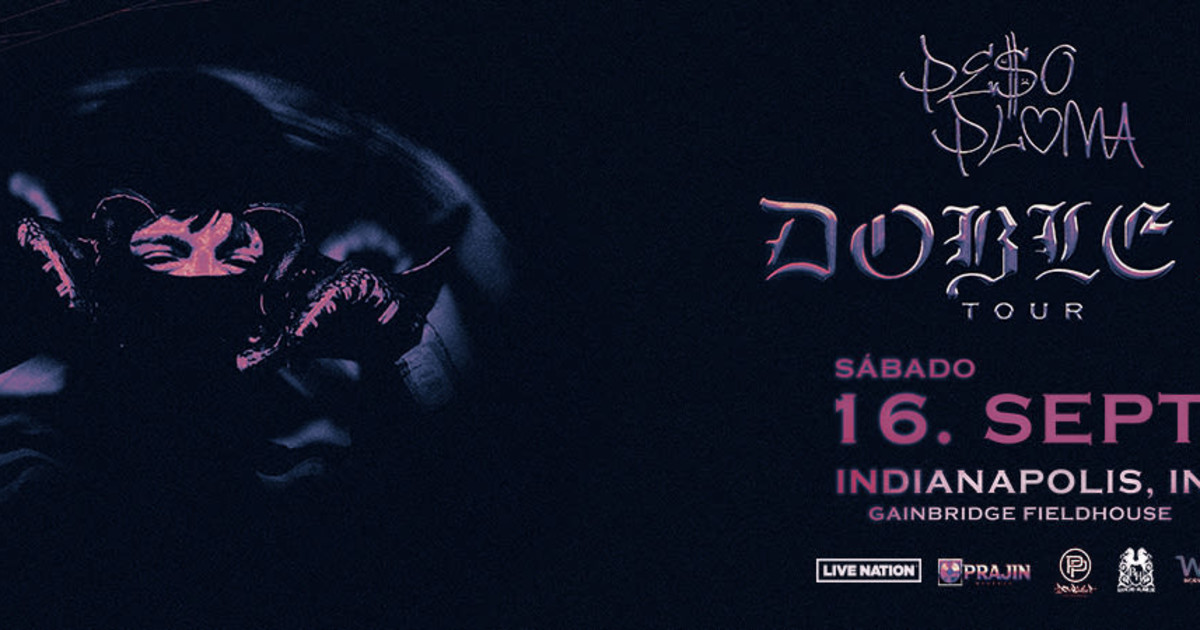Peso Pluma - Doble P Tour in Indianapolis at Gainbridge