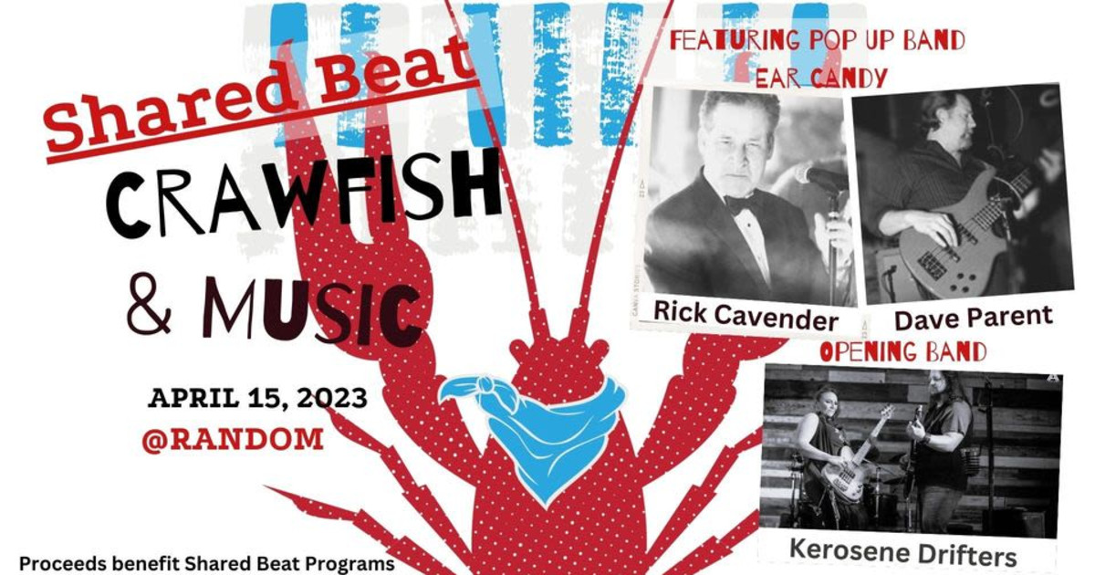 Shared Beat Crawfish & Music in Boerne at Random Texas Beer Garden