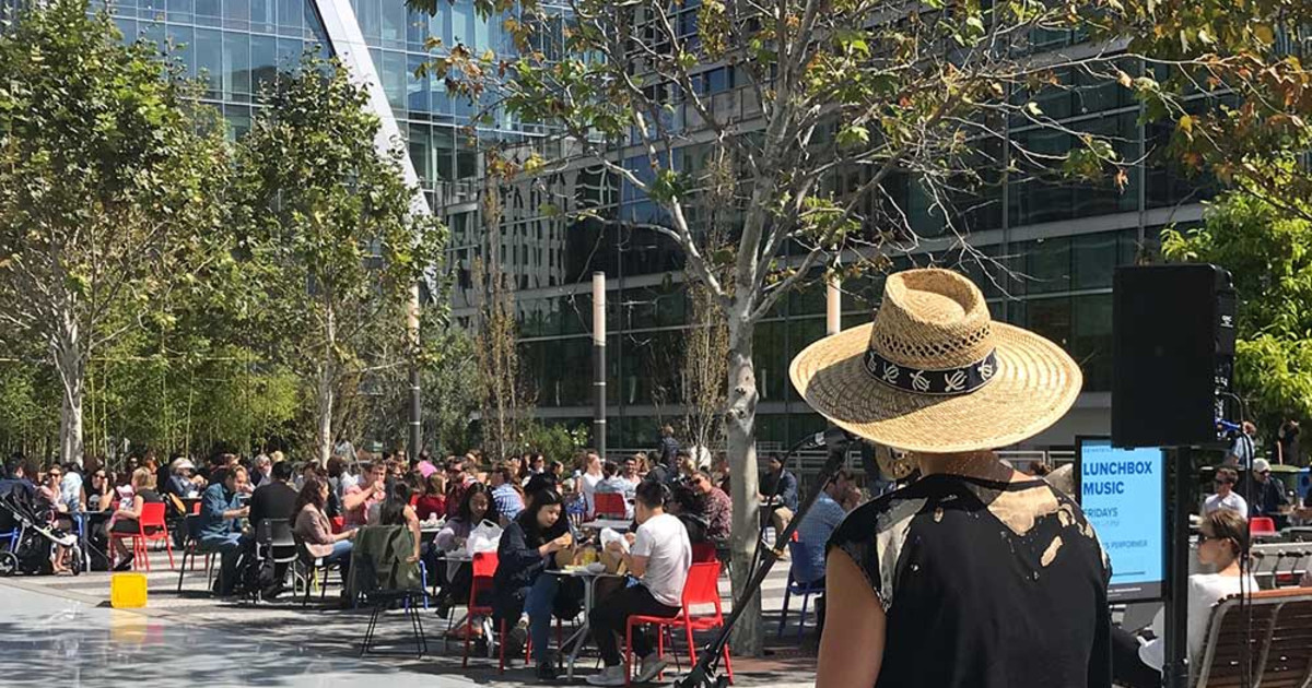 Rooftop Jazz in San Francisco at Salesforce Park